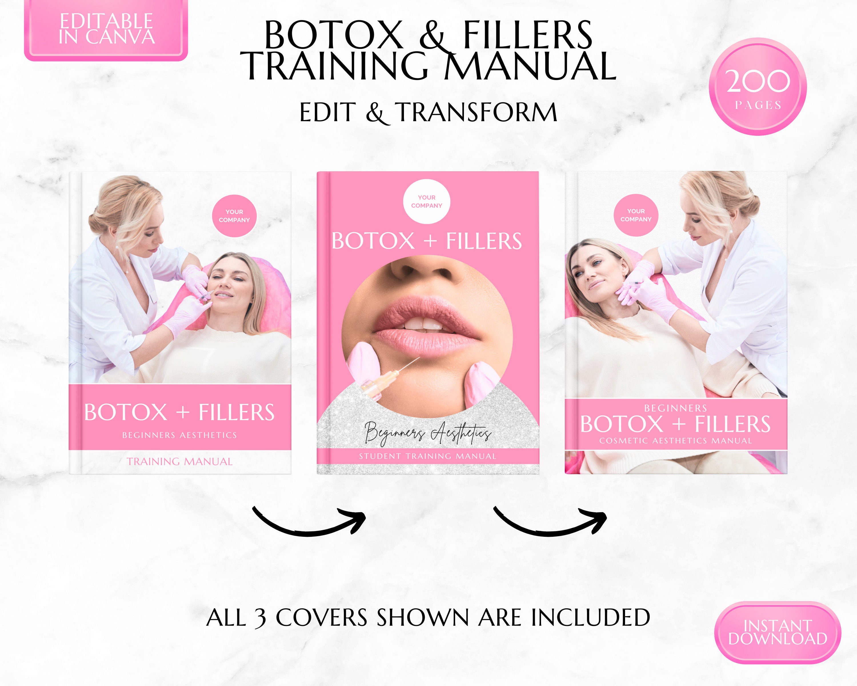 Foundation Botox and Dermal Fillers Training Manual, Beginner Botox Training Guide, Dermal ...