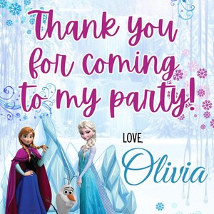 Editable Frozen Birthday Invitation, Frozen Birthday Invite, Elsa Party ...