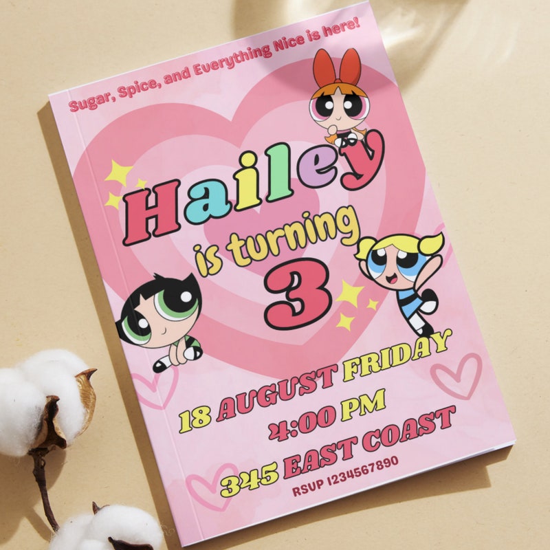Powerpuff Girls Birthday - Etsy