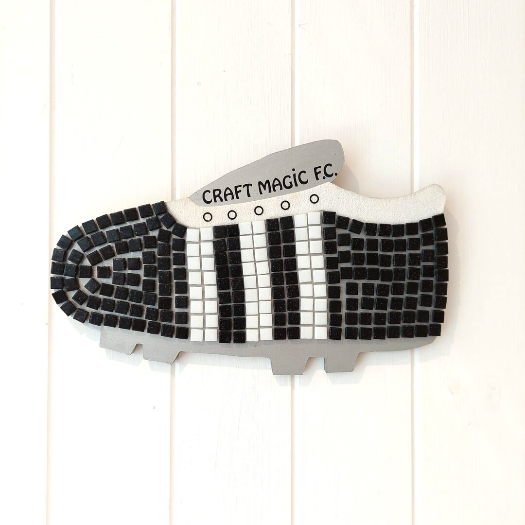 Mosaic Football Boot Kit - Etsy UK