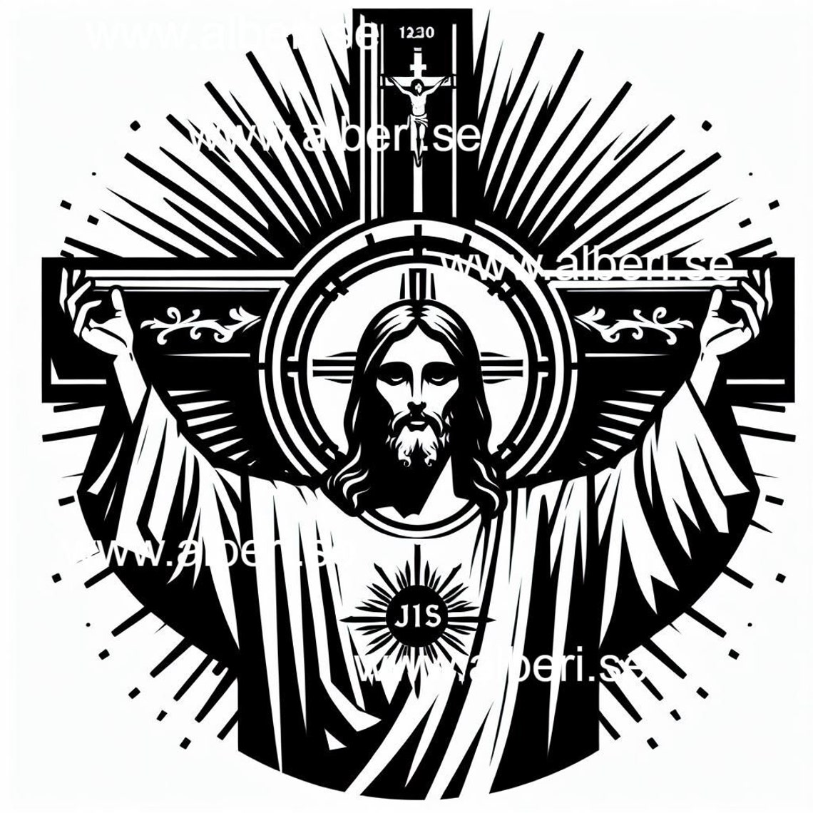 8 Jesus Laser Engrave File, Jesus Face SVG for Engraving, Wall Decor ...