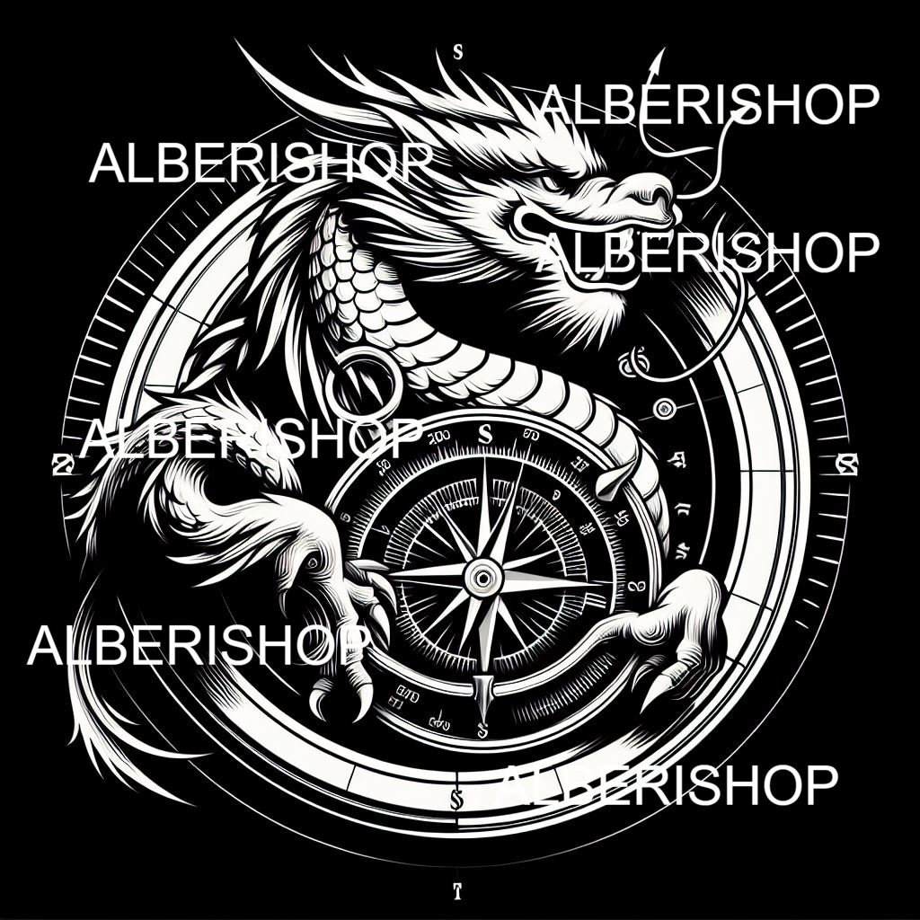 10 Dragon Compass Svg, Dragon Svg, Magic Dragon Svg, Dragon Clipart ...