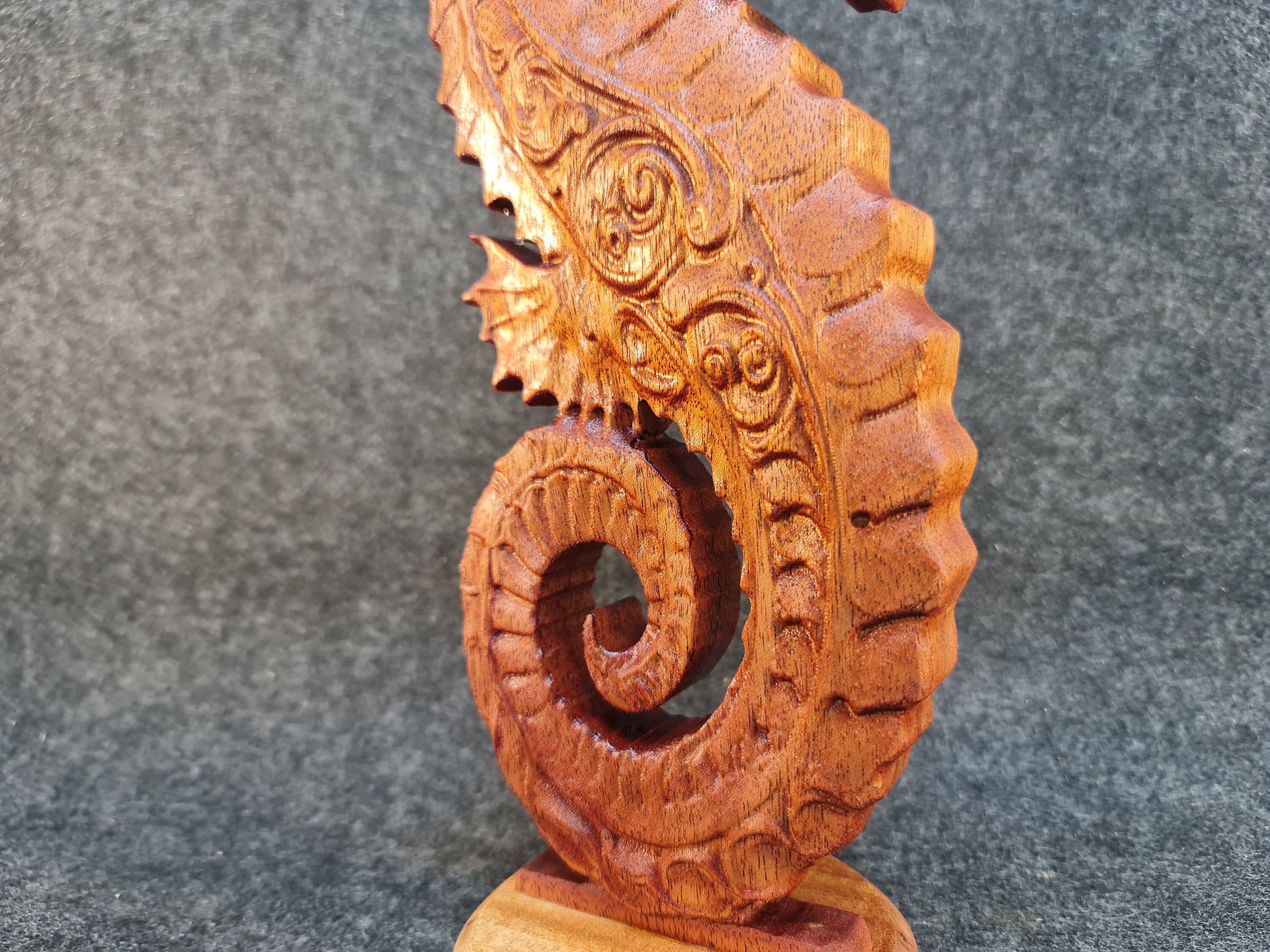 New and Unique Sea Horse Statue No 3, Seahorse 3D STL Model, CNC Router ...