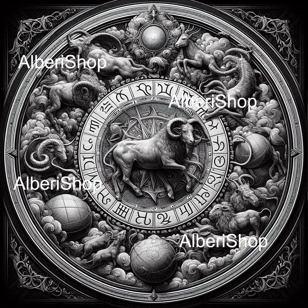 10 Zodiac Bundle Zodiac Sign Laser Engraving PNG File Horoscope Gift ...