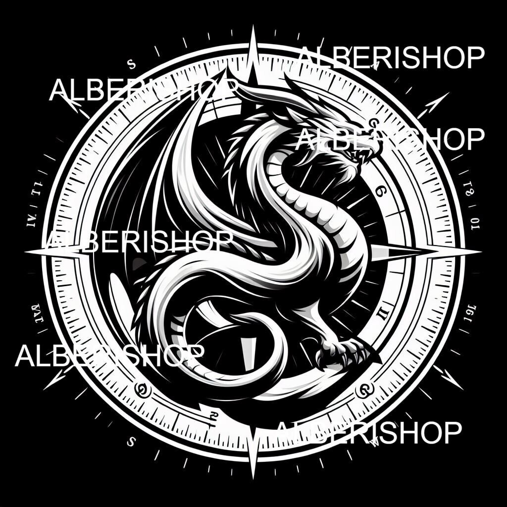 10 Dragon Compass Svg, Dragon Svg, Magic Dragon Svg, Dragon Clipart, Dragon Clipart, Dragons ...