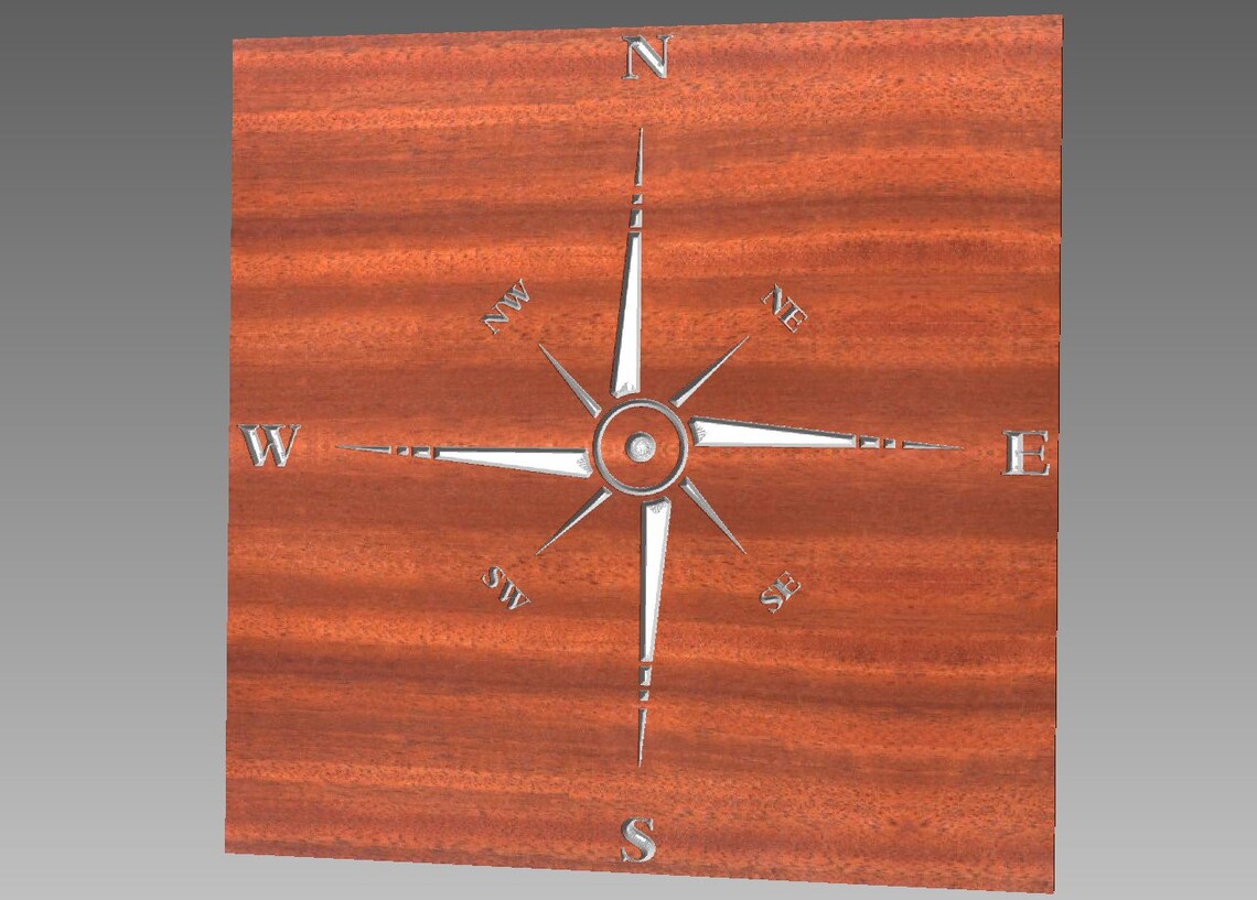 10 SVG Files Compass for Cnc Carving and Laser Compass Bundle, Nautical ...