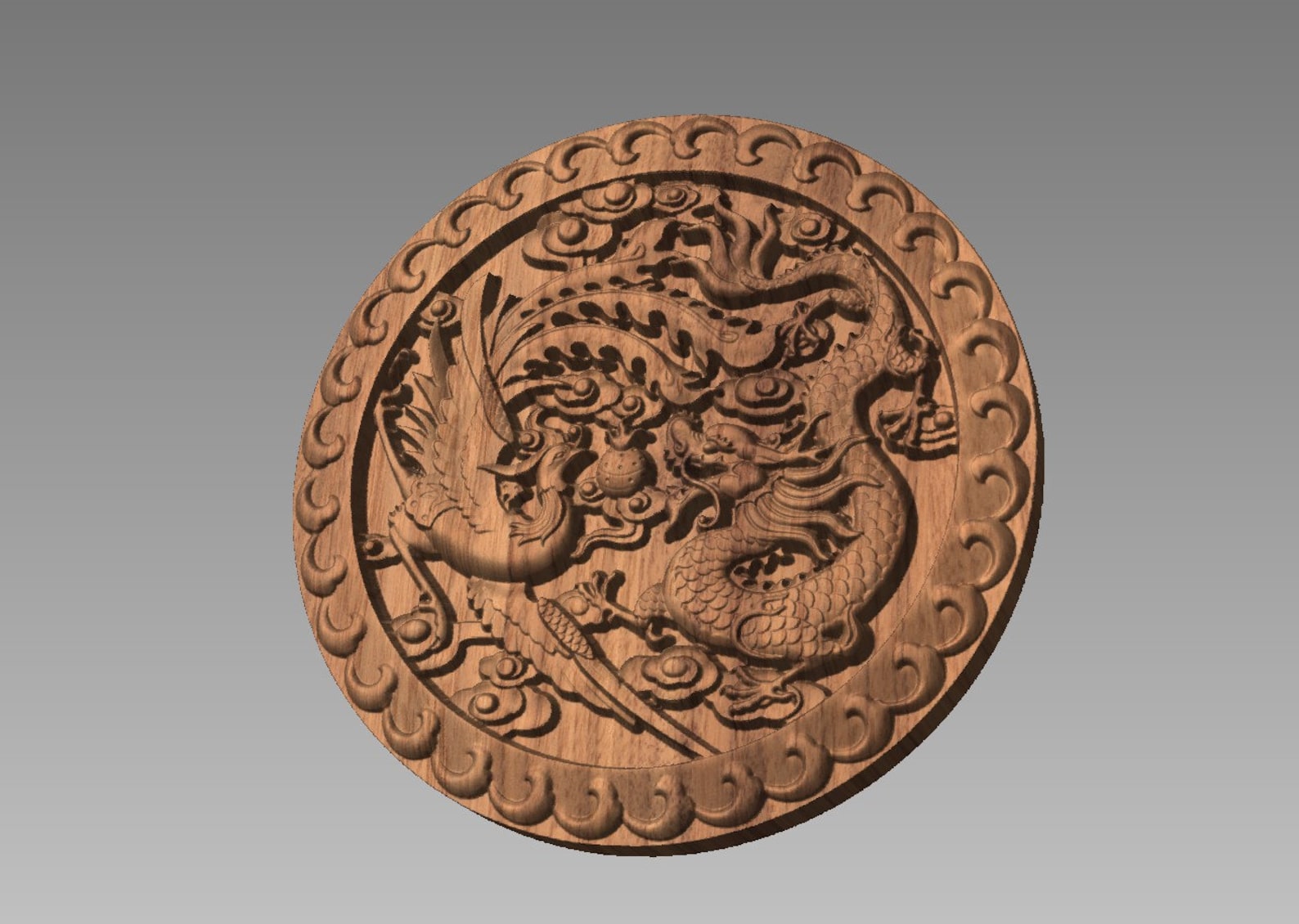 29 STL Dragon Files for Cnc Carvin 3D STL Model, Asia, Religion, Decor ...