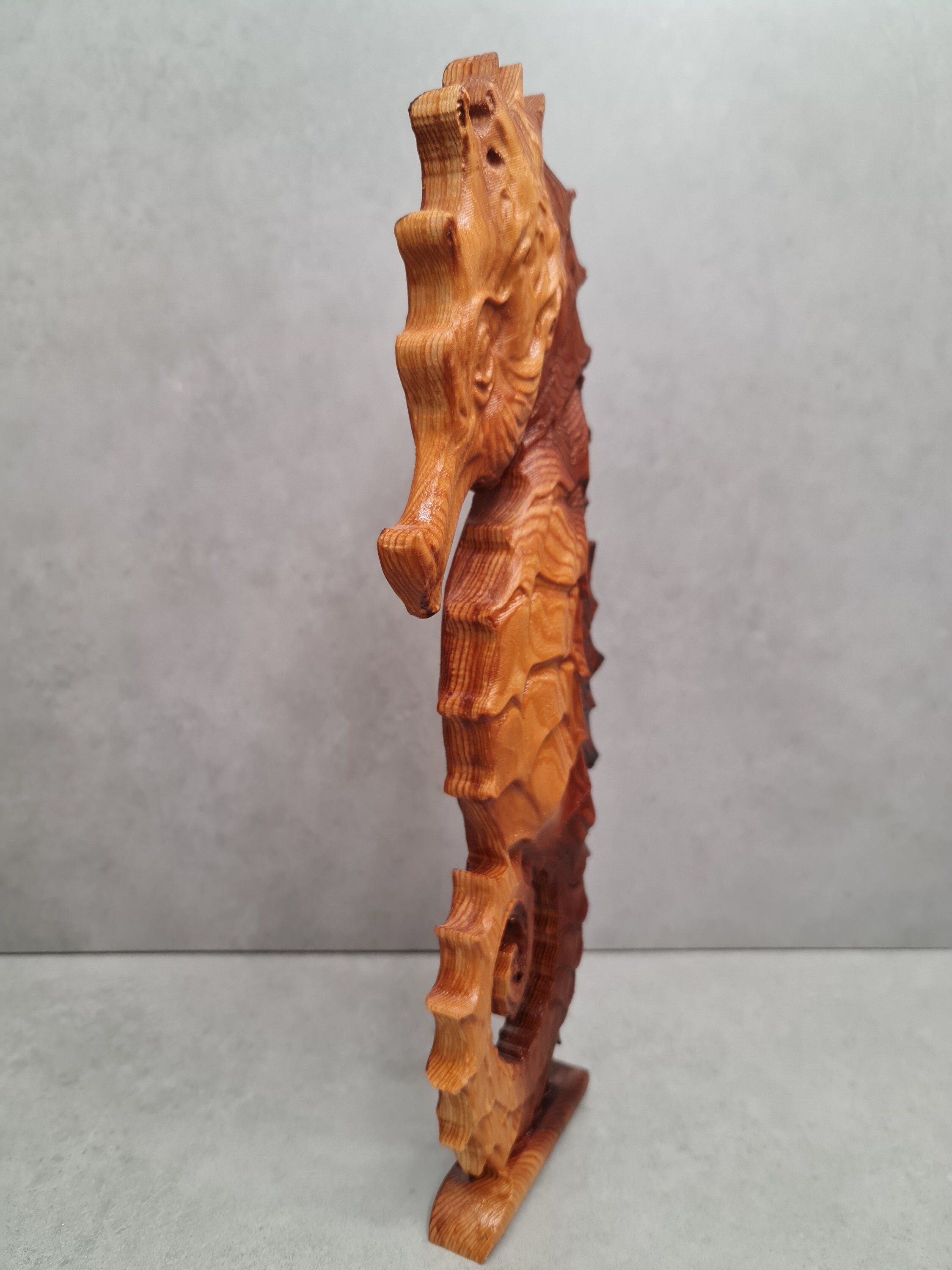 New and Unique Seahorse Statue, Sea Horse 3D STL Model, CNC Router ...