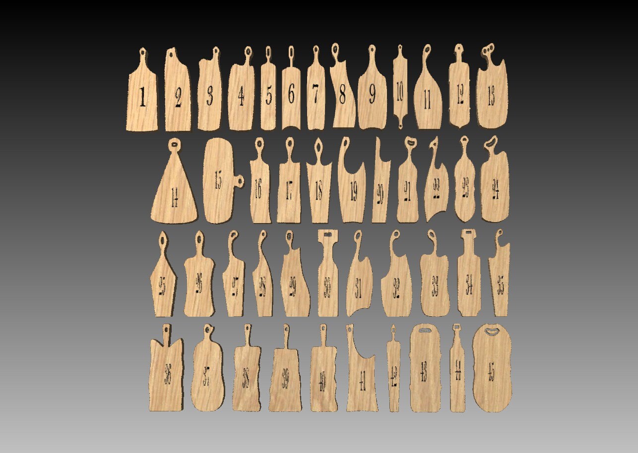 45cutting Board SVG Files for Cnc - Etsy