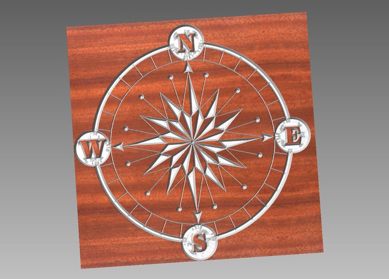 10 SVG Files Compass for Cnc Carving and Laser Compass Bundle, Nautical ...