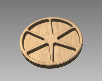 Compartmental Dish Cnc, Serving Plate Cnc, Food Snack Tray, Serving ...