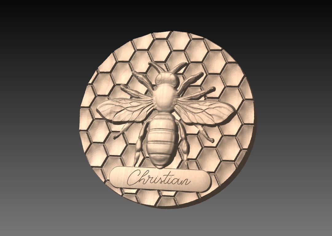 Honey Bee Comb Lid for Box STL and SVG File Cnc, 3 Lid for the Price of ...