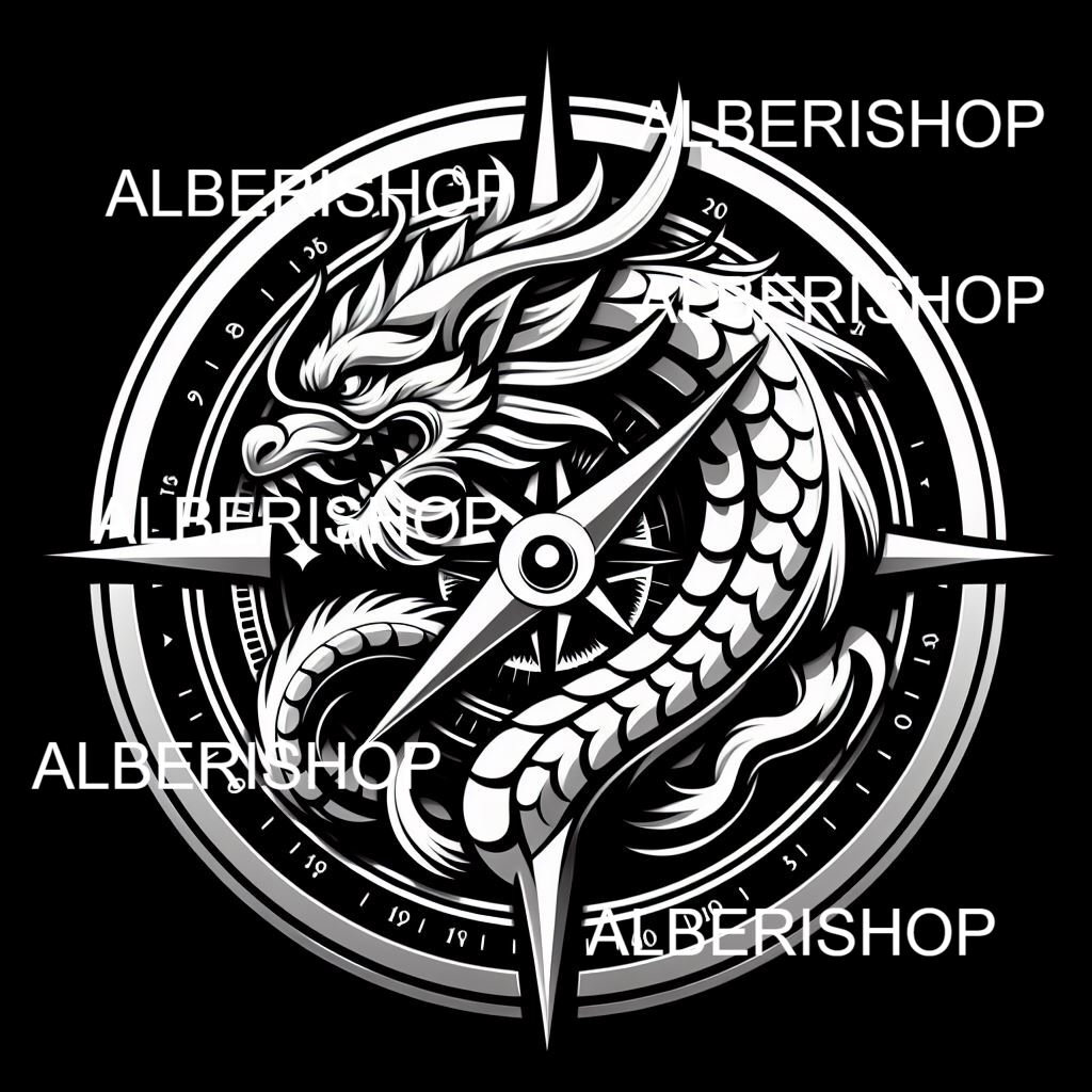 10 Dragon Compass Svg, Dragon Svg, Magic Dragon Svg, Dragon Clipart ...