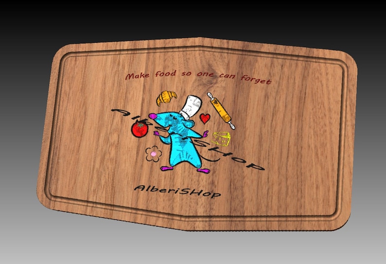 Little Chef - Cooking Mouse Chef SVG - Remy Food PNG - Ratatouille ...