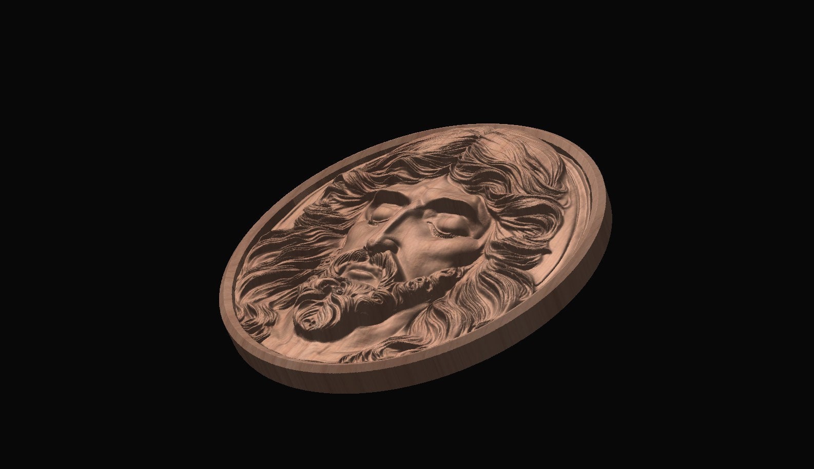 Jesus, 3D STL Model, CNC Router Engraver, Artcam, Aspire, CNC Files ...