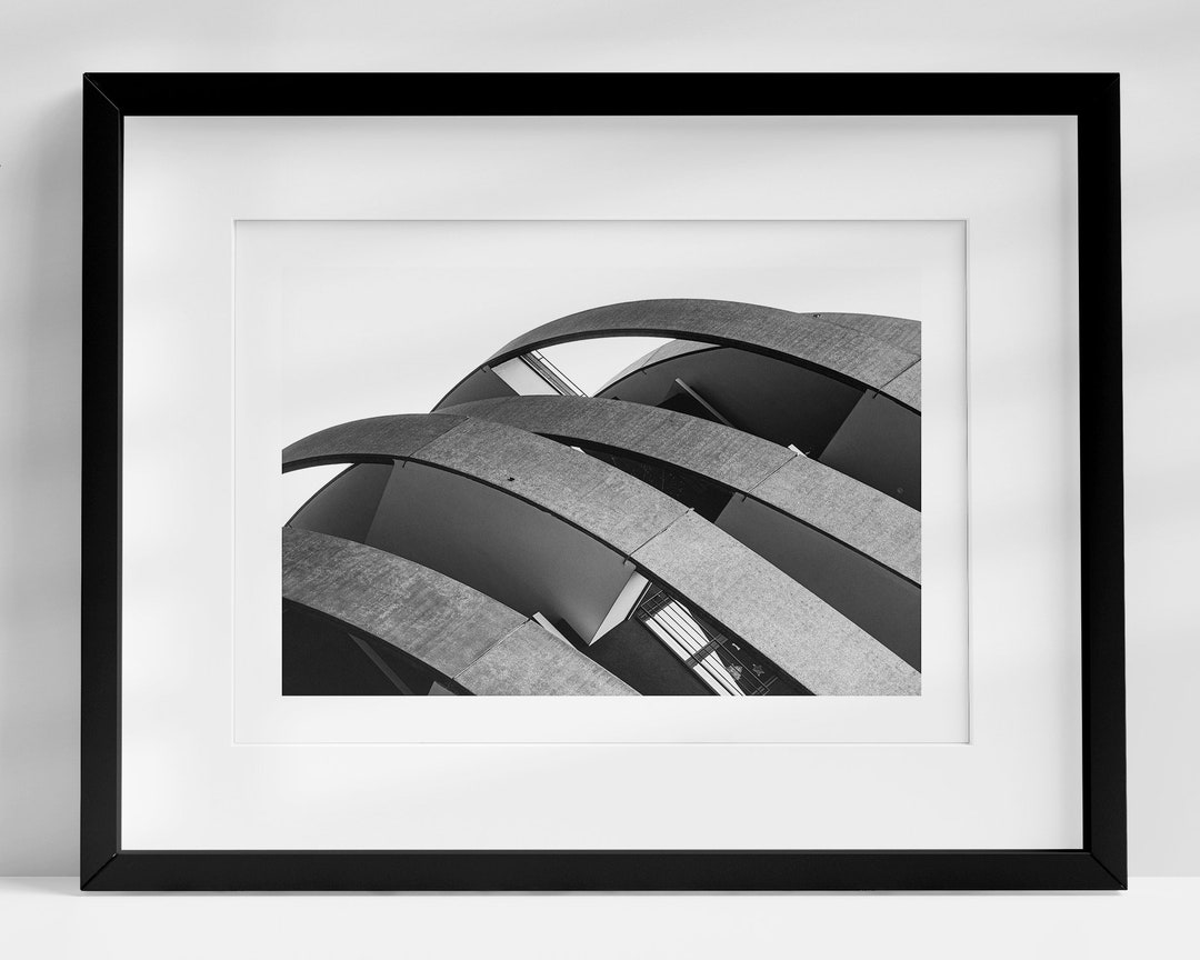 Vienna City Black & White Tangled Ribbons No 02 / Limited - Etsy