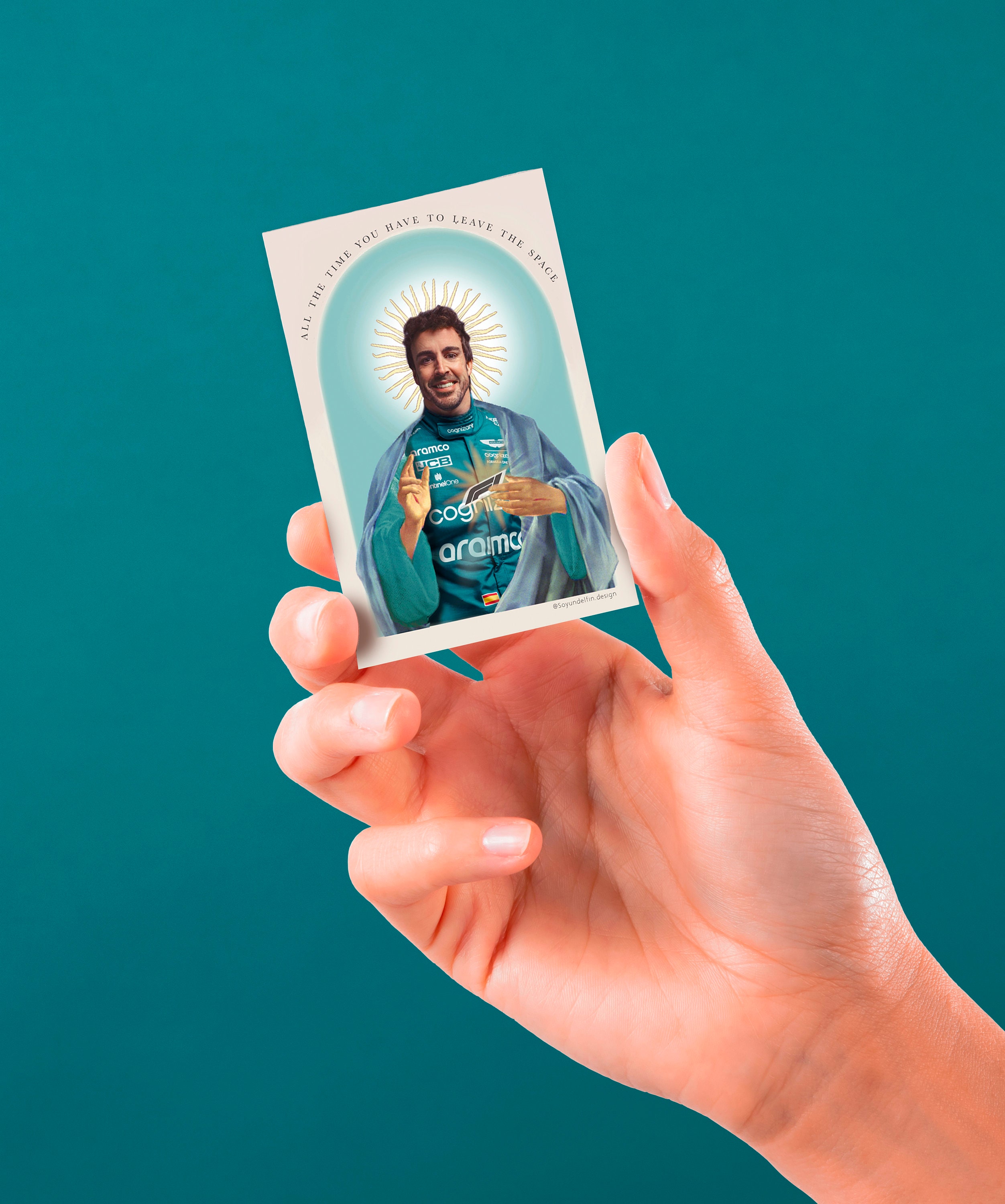 Nano estampita // Formula 1 // Fernando Alonso - Descarga inmediata ...