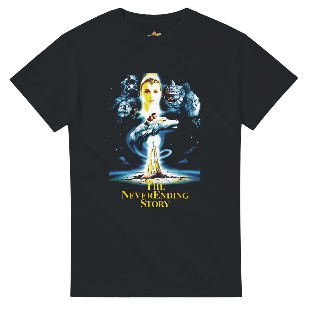 The Neverending Story T-shirt: Vintage 80s Movie Tee - Etsy Canada