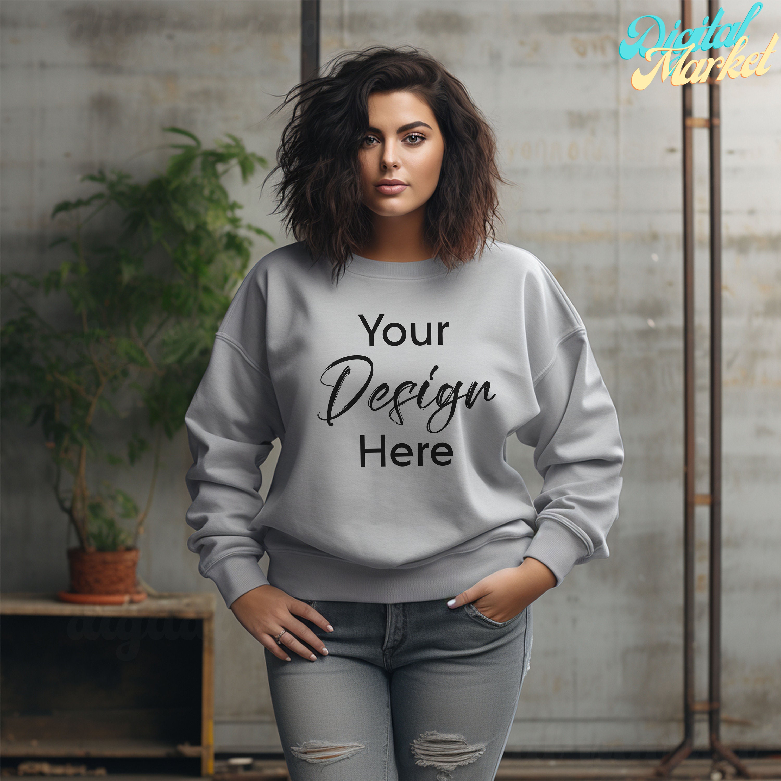 Plus Size Model Mockup Bundle, Curvy Girls Model Mockups Bundle, Plus ...