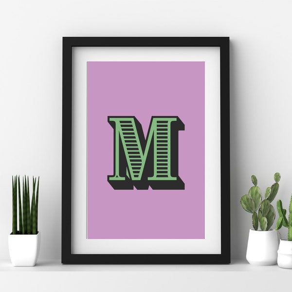 Typography Poster - Etsy