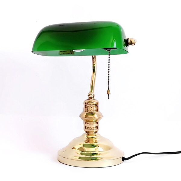 Bankers Lamp - Etsy