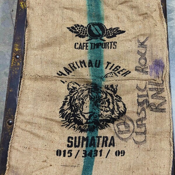 Burlap Coffee Art - Etsy