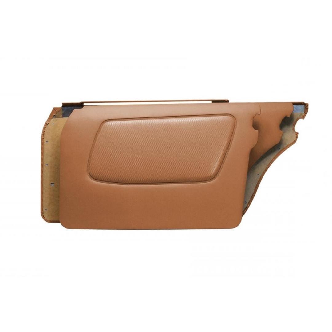 For Mercedes W123 4 Door Sedan Interior Door Panel Trim Set Brown Taba ...