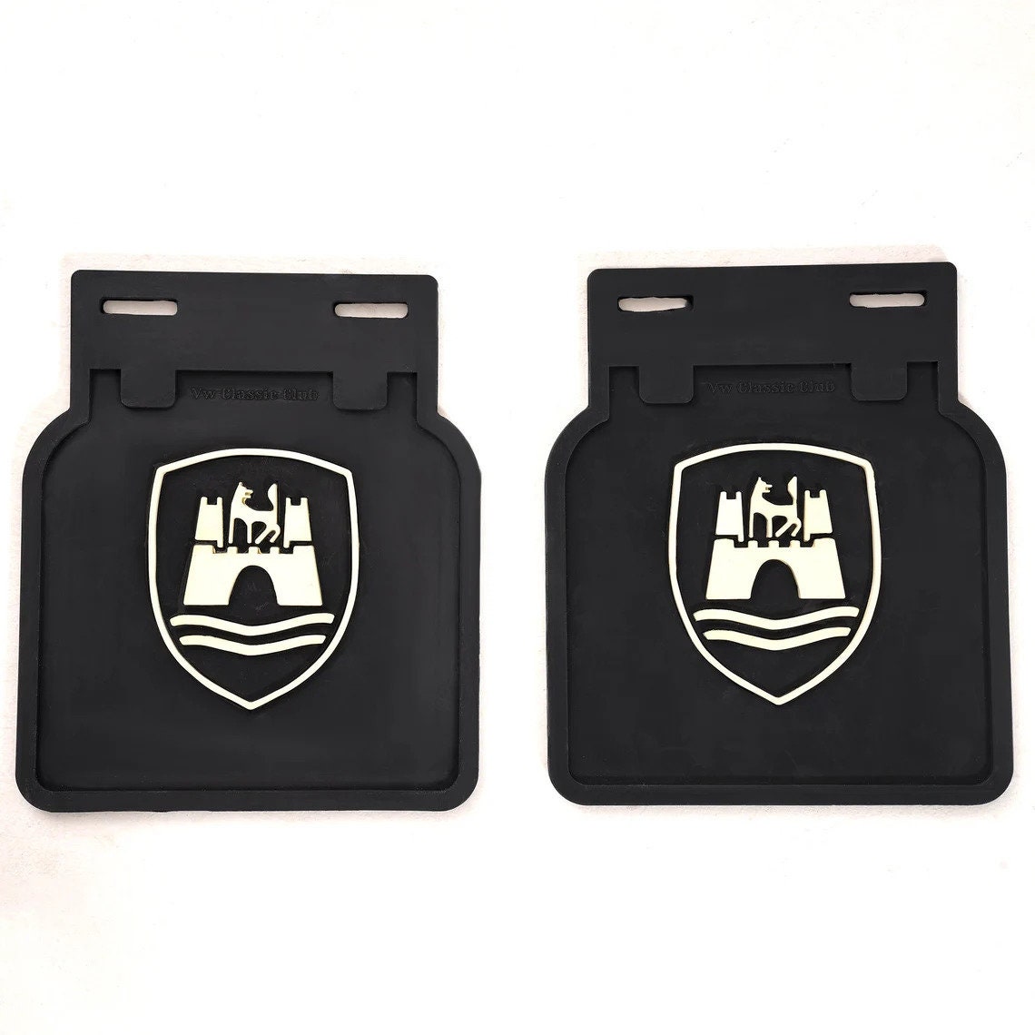 Mud Flaps With Wolfsburg Emblem, Black set 25-3152 - Etsy