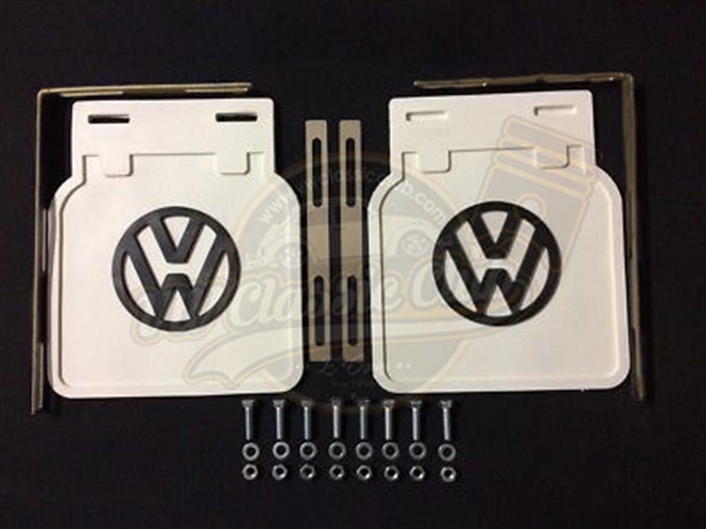 Vintage Volkswagen Mud Flaps White Pair 25-2902 - Etsy
