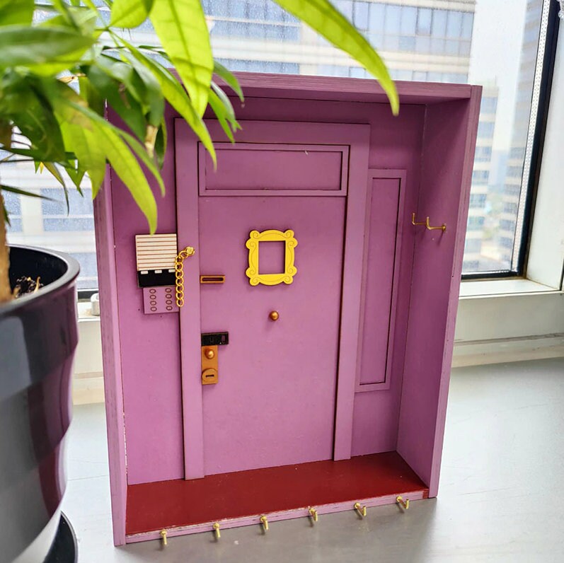 Handmade 'friends' TV Series Key Holder - Etsy