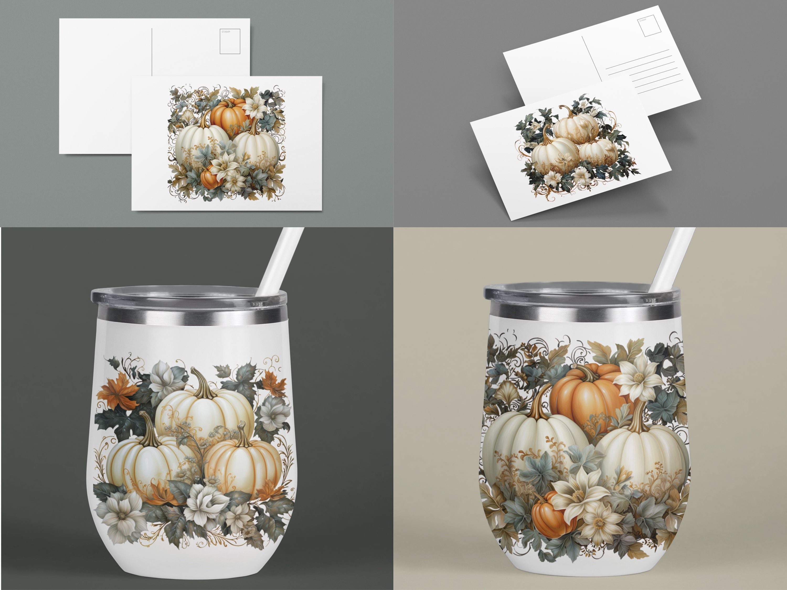 30 Pumpkin Clipart Bundle | Harvest Clipart | Commercial Use | PNG ...