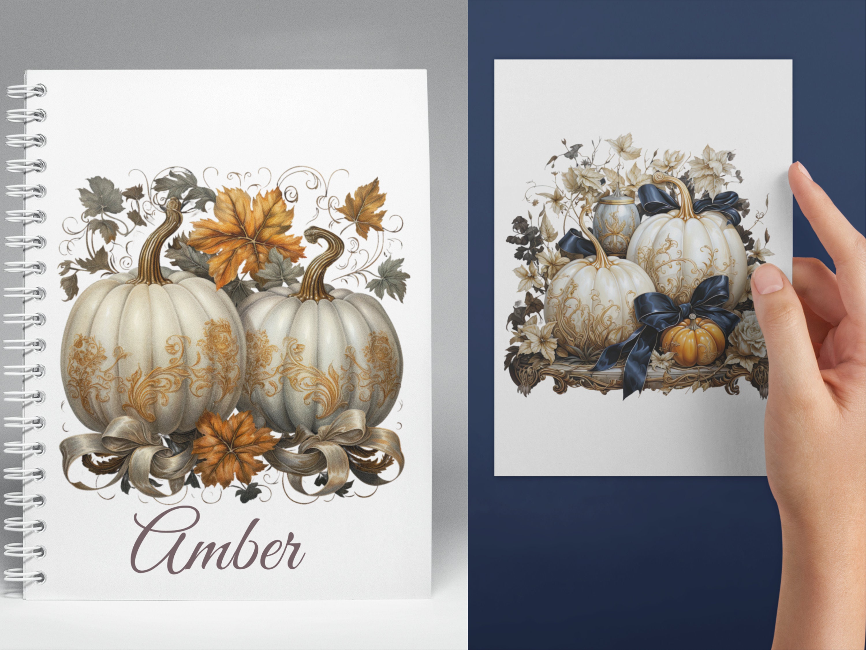 30 Pumpkin Clipart Bundle | Harvest Clipart | Commercial Use | PNG ...