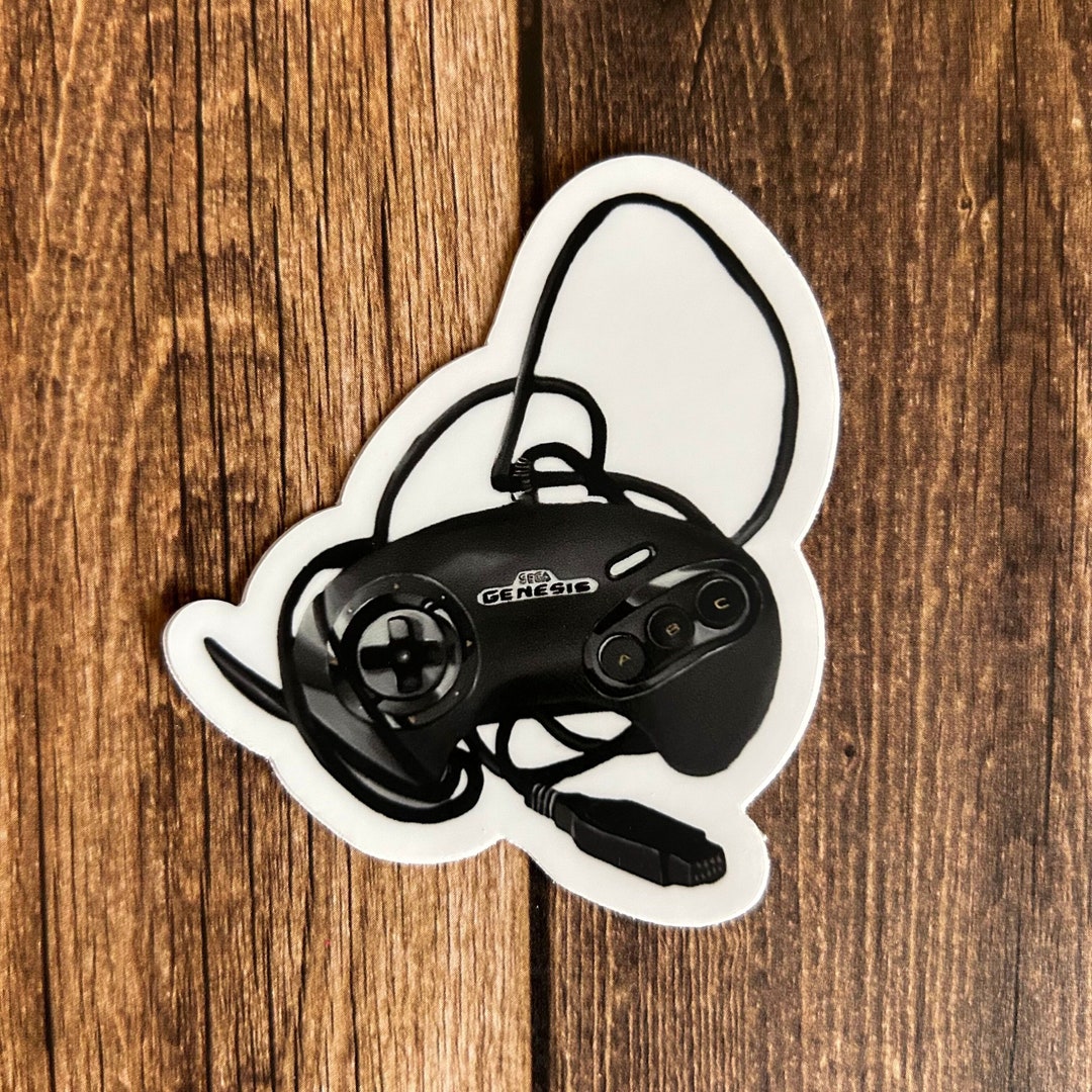 Sega Genesis Sticker - by Anna Stark - Etsy