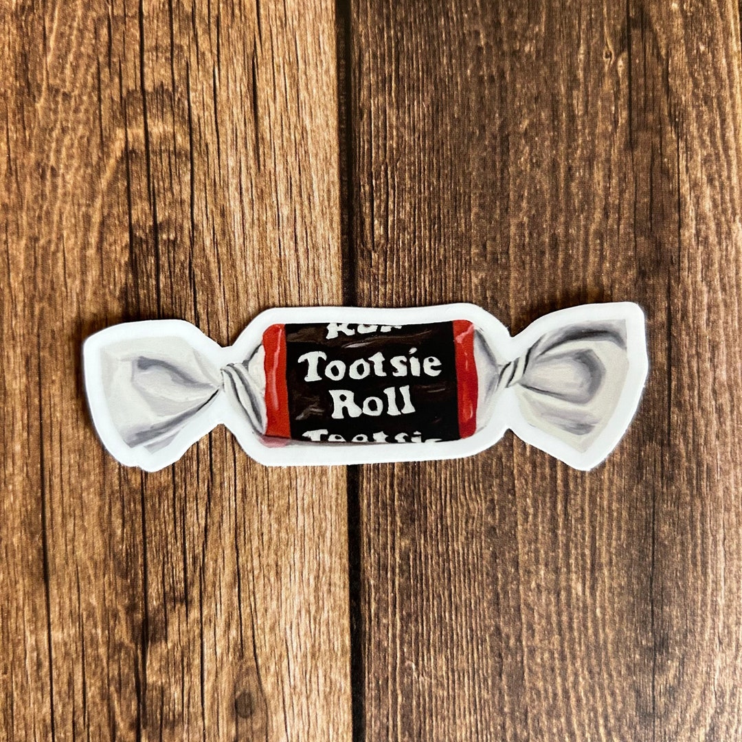 Tootsie Roll Sticker - by Anna Stark - Etsy