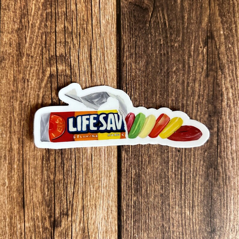 Lifesavers Sticker - by Anna Stark - Etsy