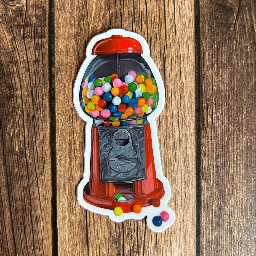 Gumball Machine Sticker - by Anna Stark - Etsy
