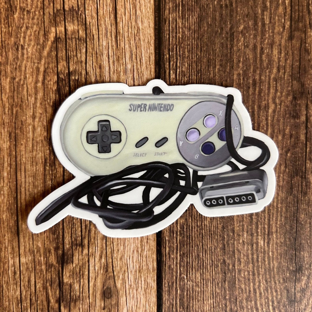 Super Nintendo Sticker - - SNES by Anna Stark - Etsy