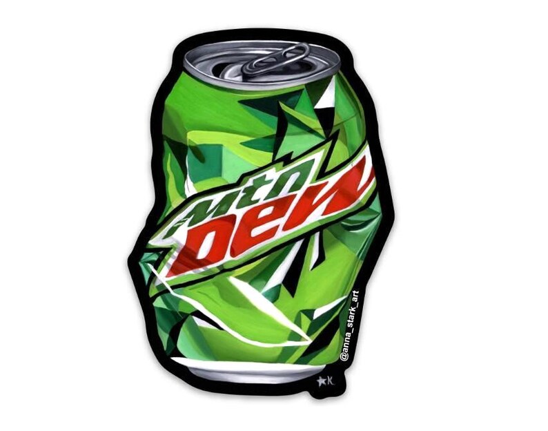 Mountain Dew Sticker - by Anna Stark - Etsy