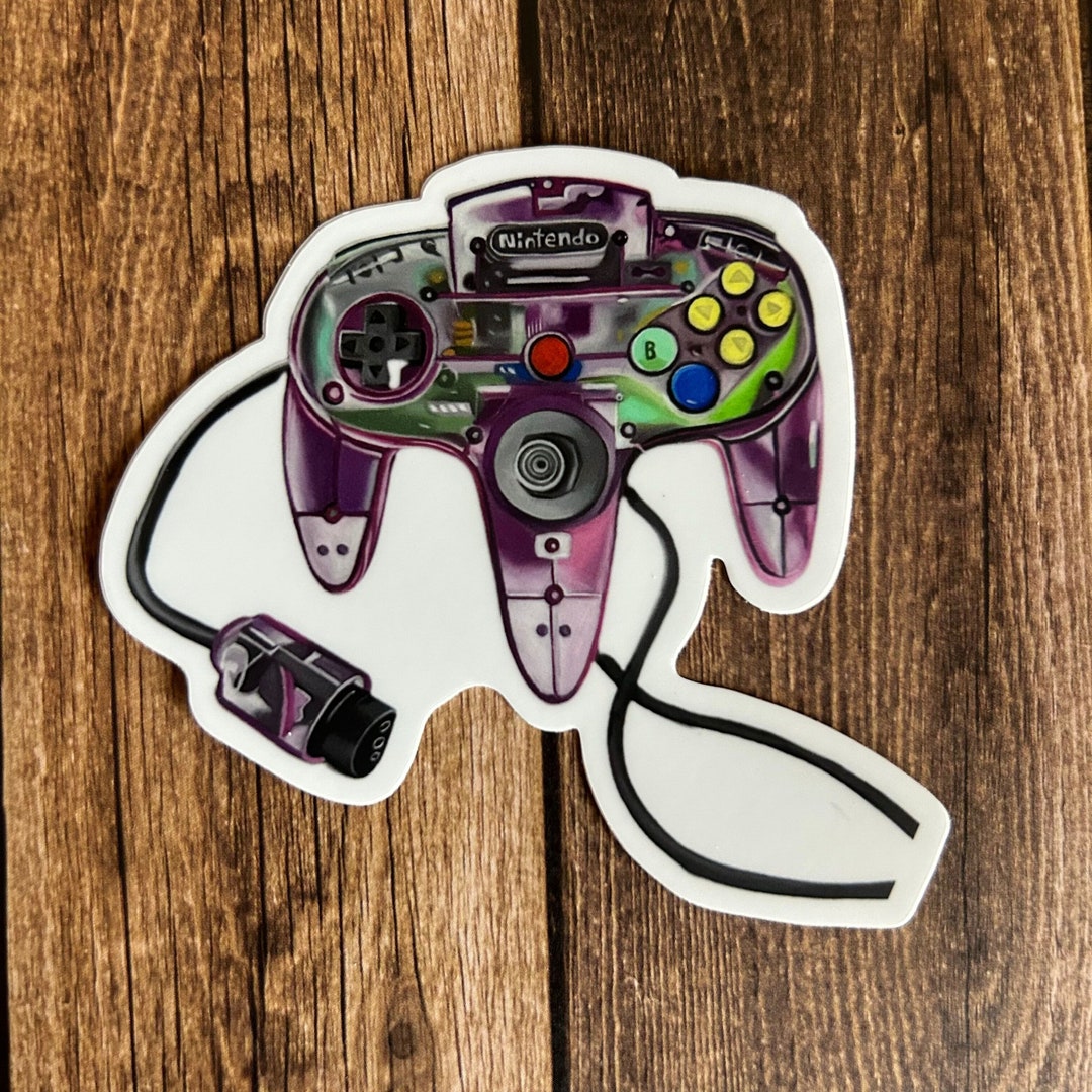 Nintendo 64 Sticker - - N64 by Anna Stark - Etsy