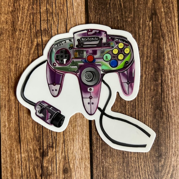 N64 Sticker - Etsy