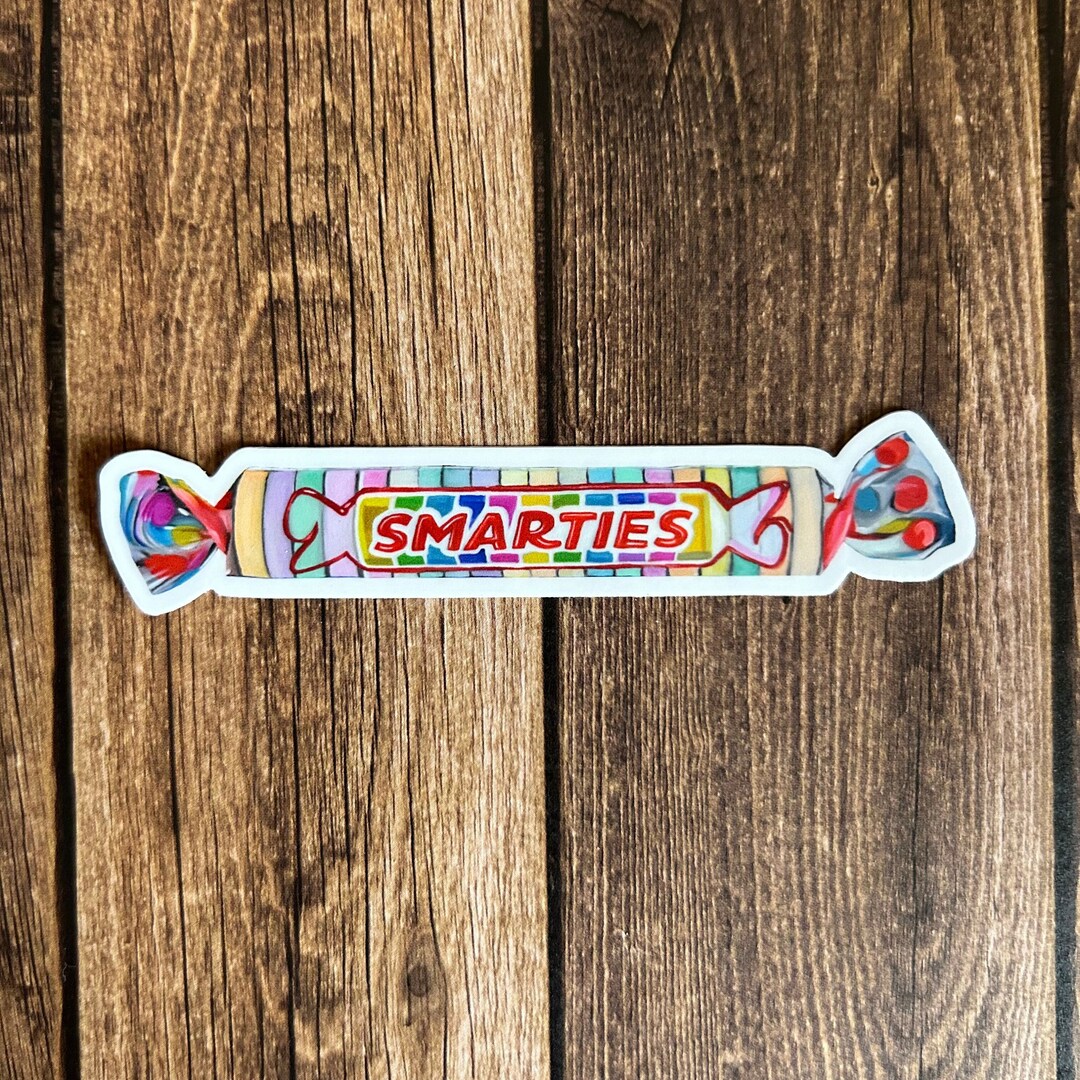 Smarties Die Cut Sticker - by Anna Stark - Etsy