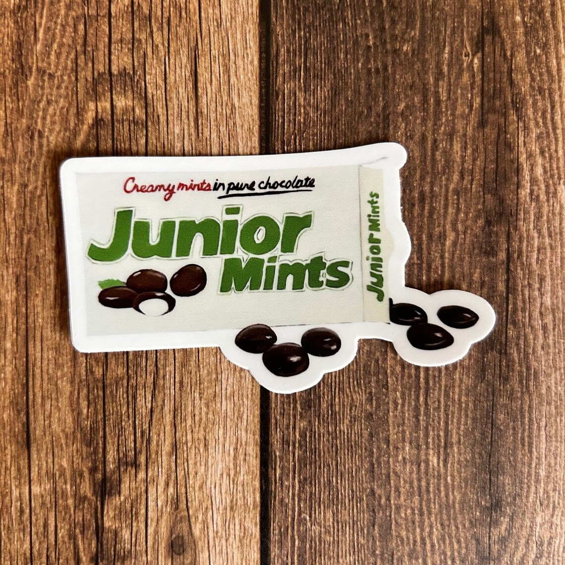 Junior Mints Sticker Retrobites Sticker Studio - Etsy