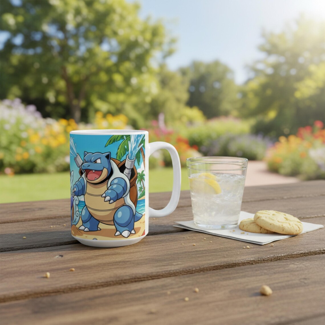 Squirtle Wartortle Blastoise Mug Pokemon Coffee Cup Anime Gift Cute - Etsy