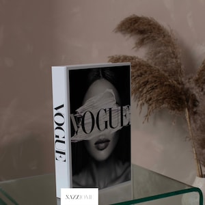 Luxury Vogue Fashion Decorative Book Box Storage Box - Etsy