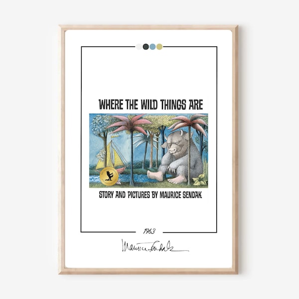Wild Things Print - Etsy