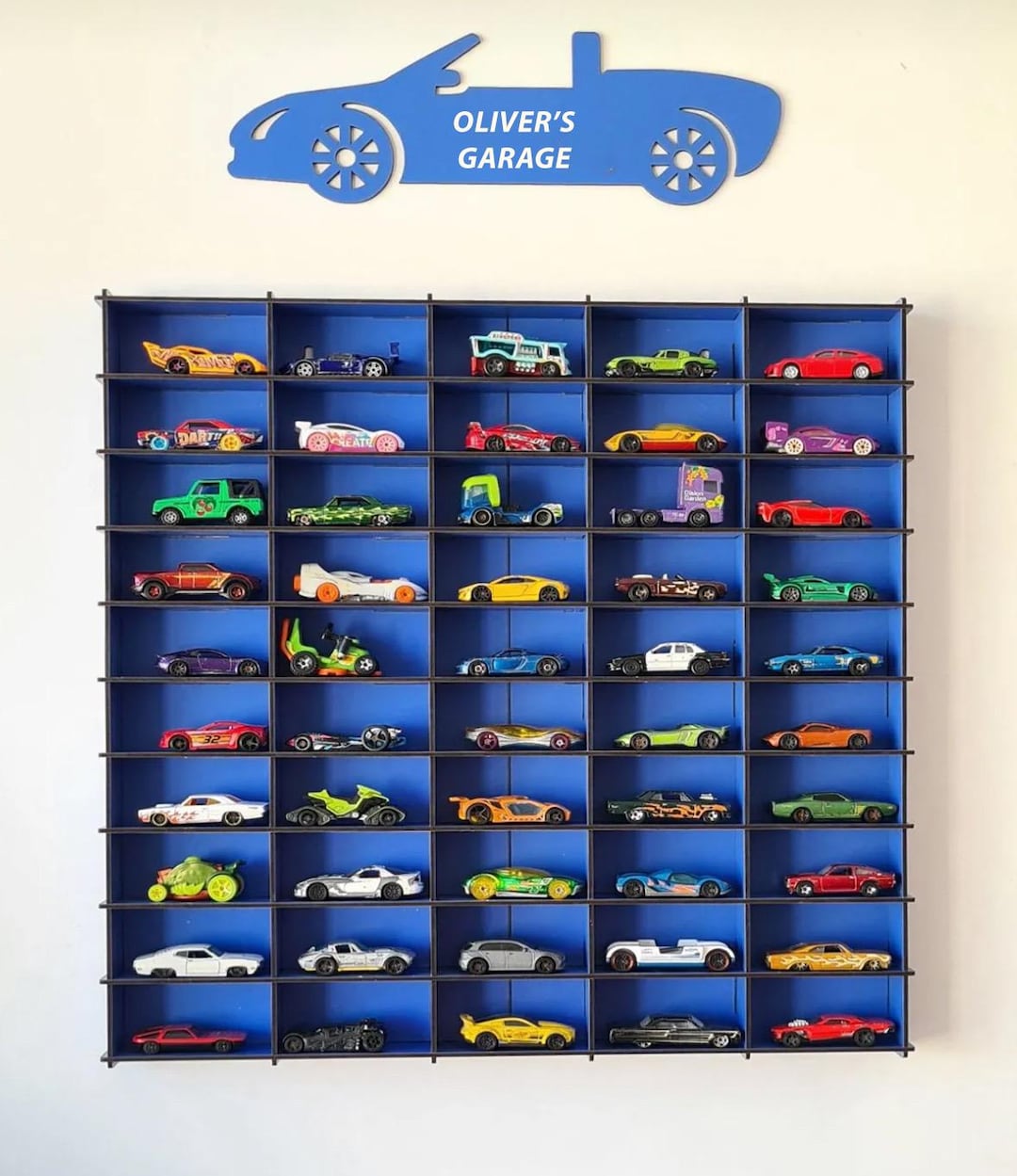 Wooden Customizable Toy Car Wall Shelf - Etsy