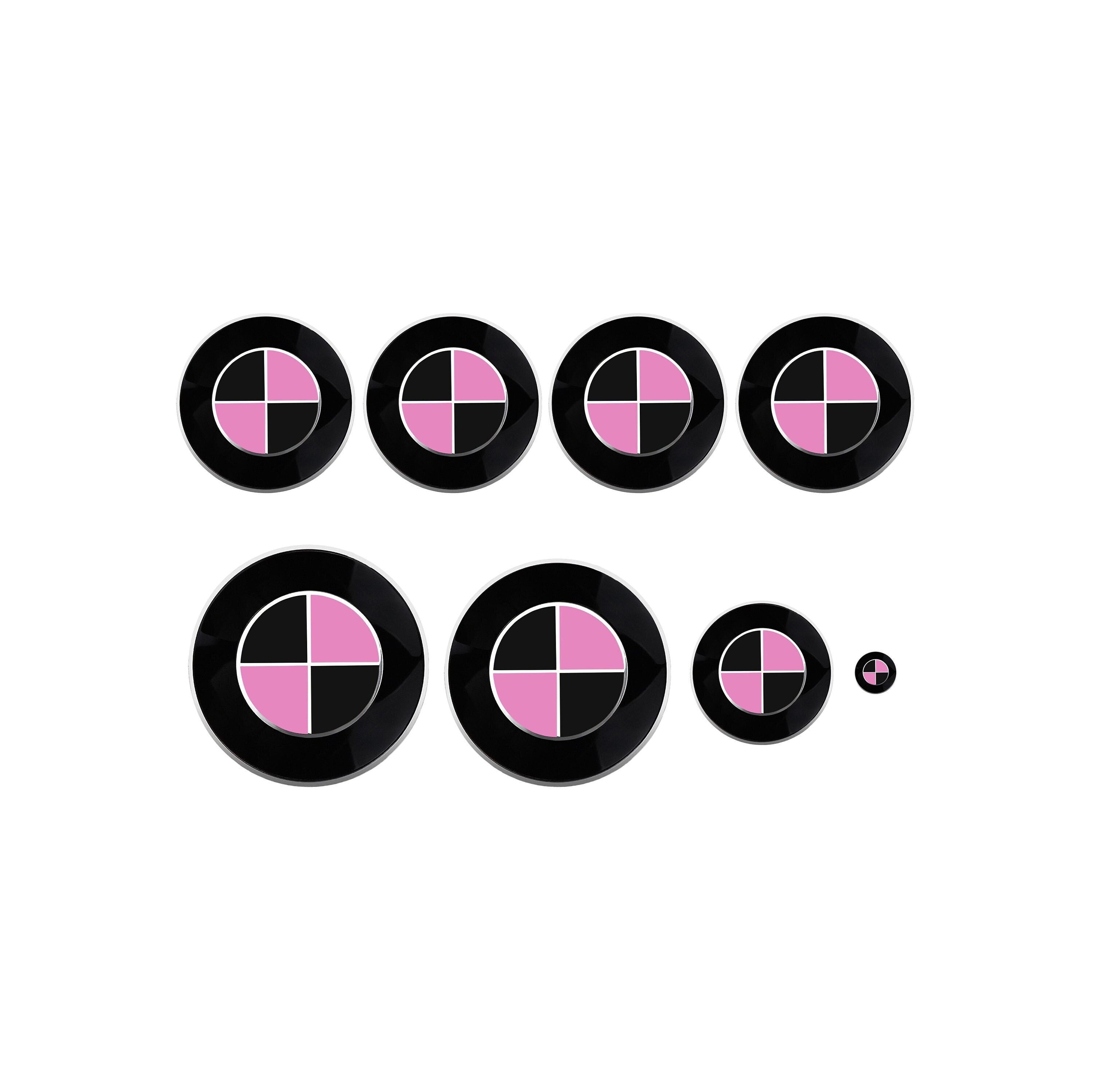 Pink Bmw Logo