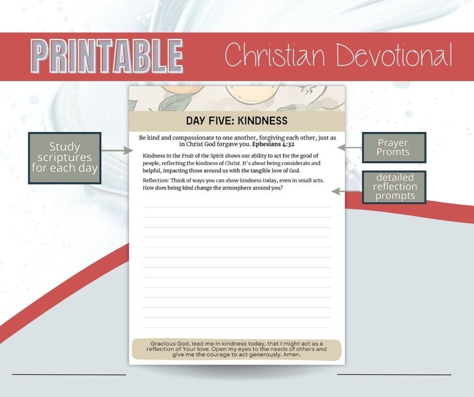 21 Days Fruit of the Spirit| Daily Blessings Christian Devotional ...