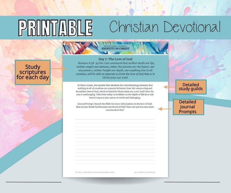 5 Teen Devotionals| Devotionals for Teens Bundle Teen Prayer Prompts ...