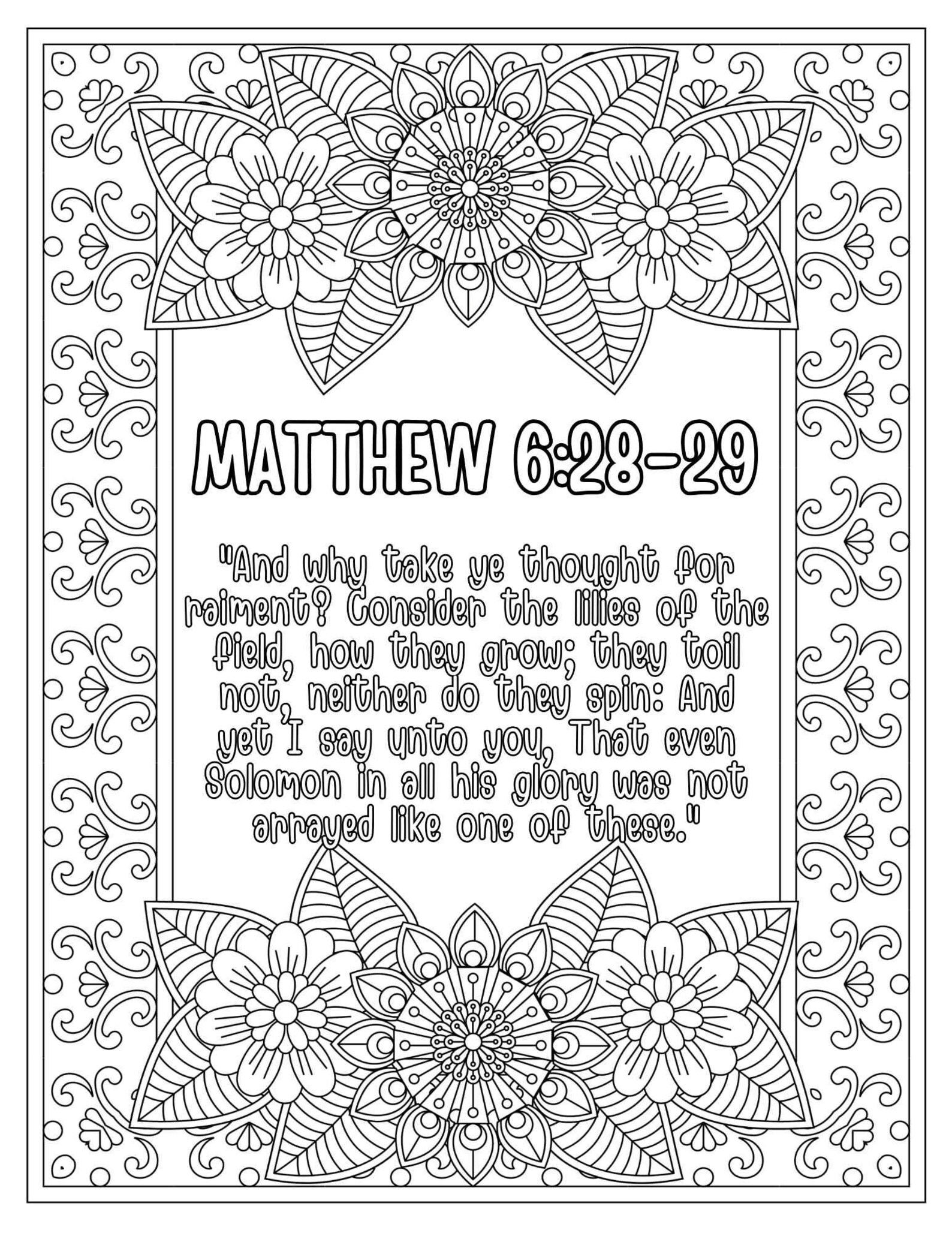 Christian Bible Verse Coloring Book | Bible Study | Women's Devotional ...